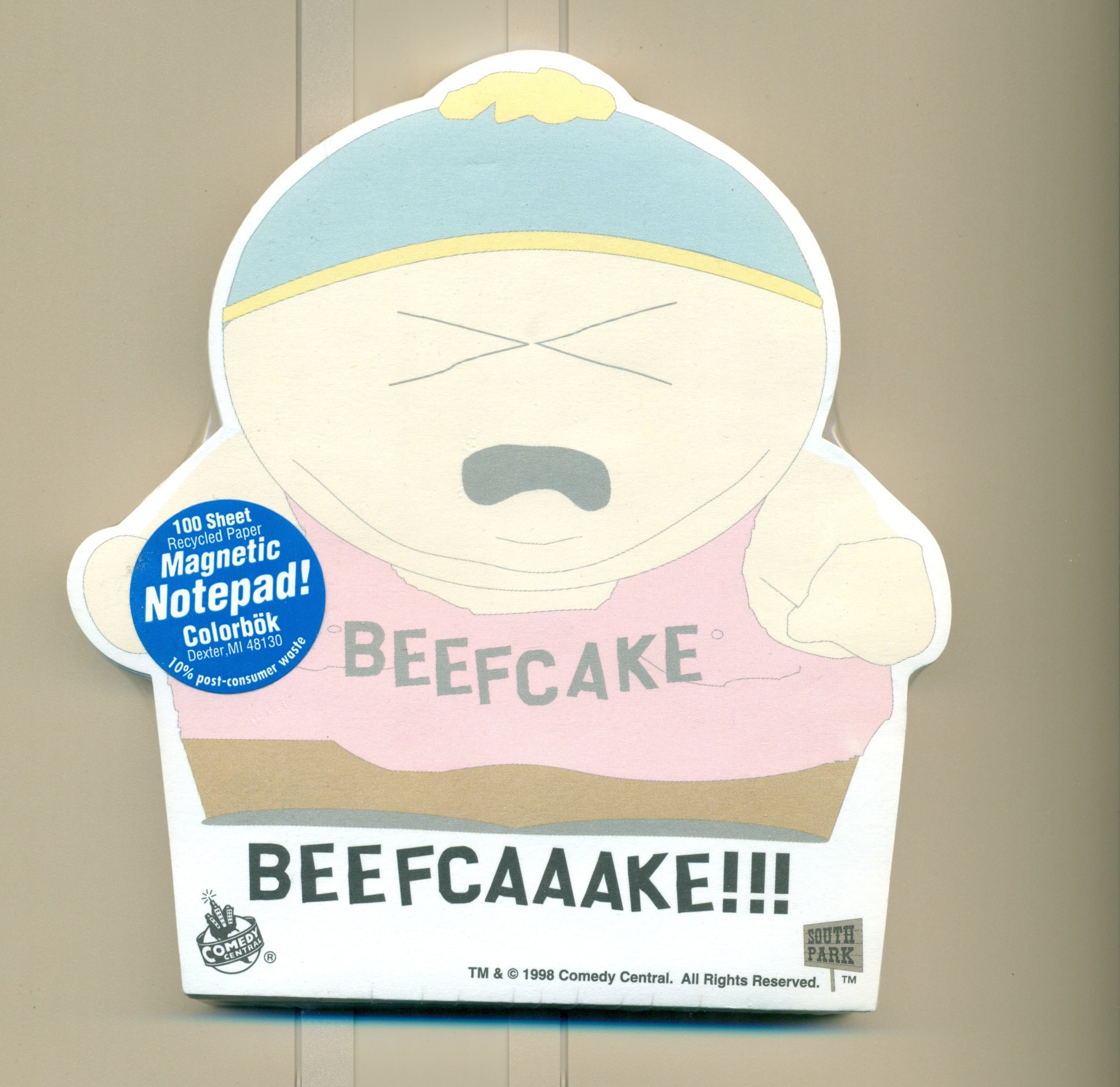 Cartman Beefcake Poster