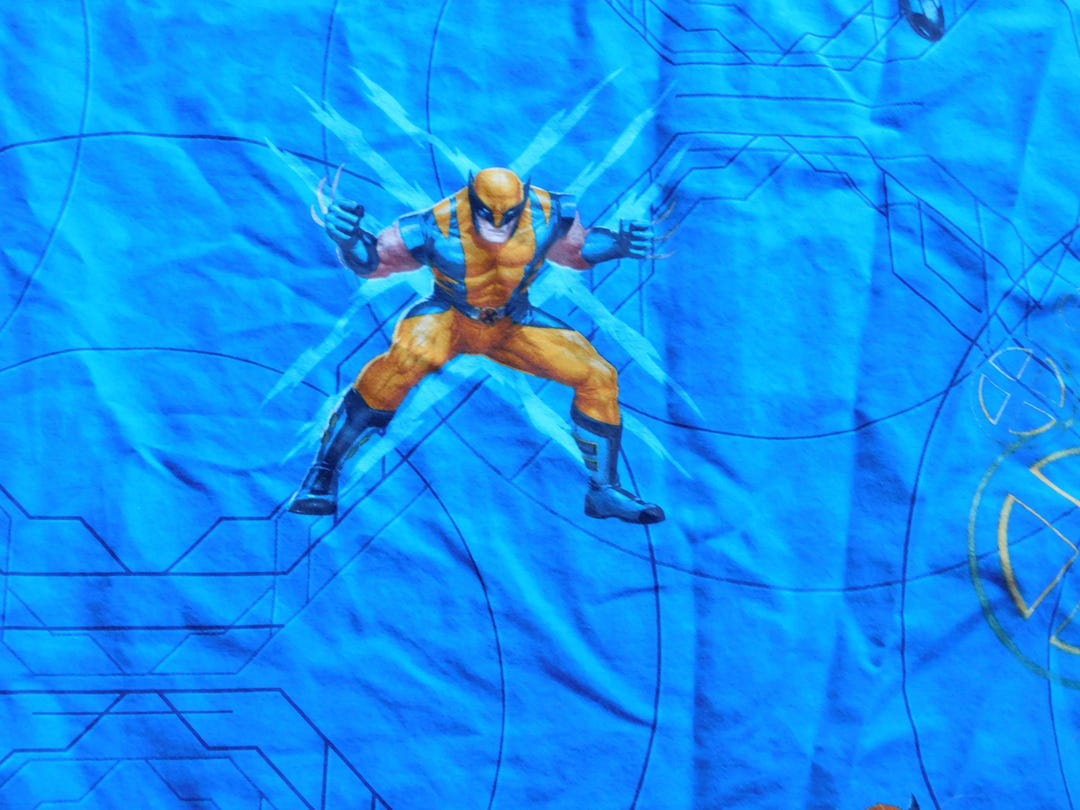 Wolverine Twin Flat Sheet Marvel - Etsy