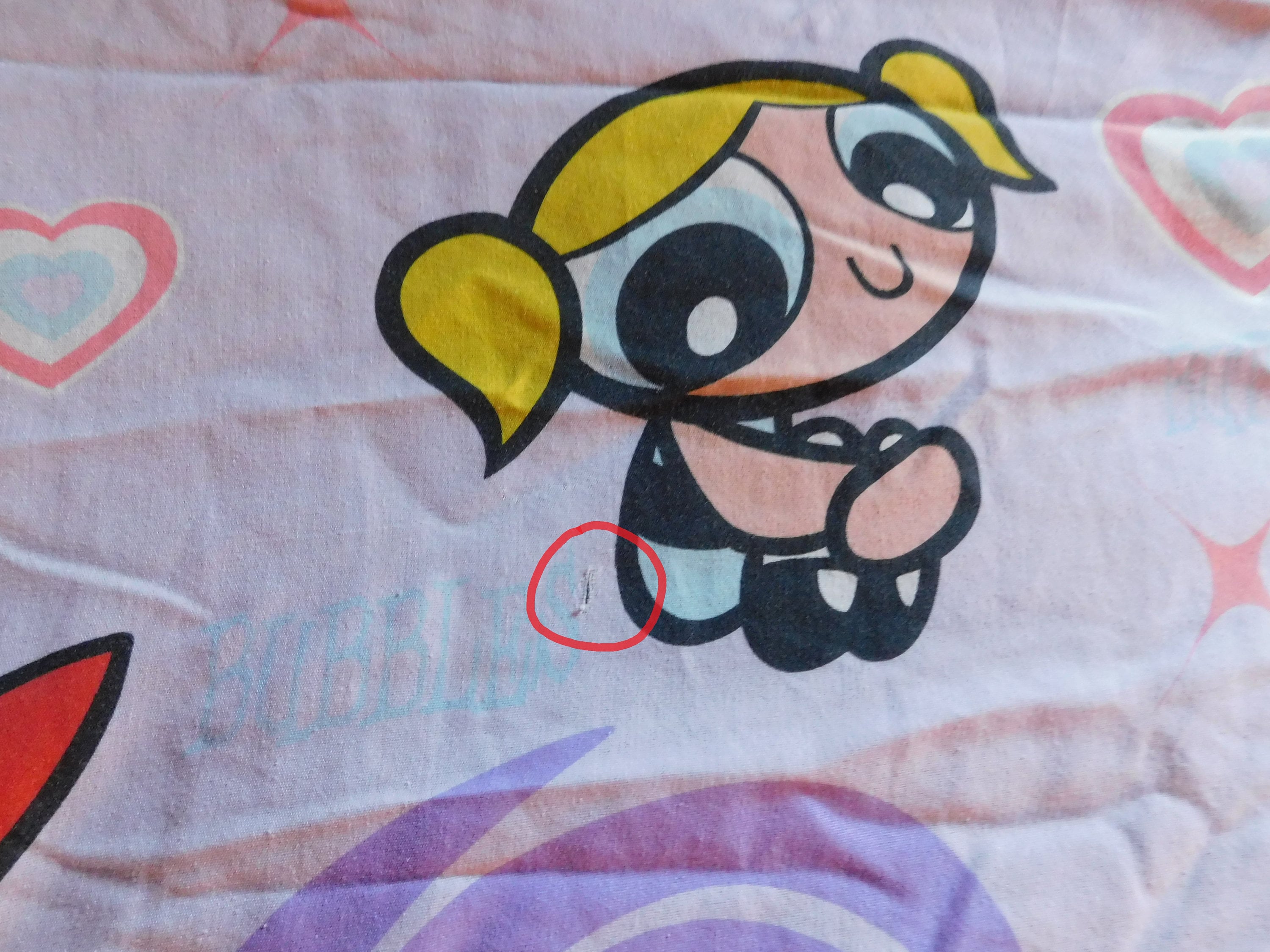 Flat Sheets The Powerpuff Girls Twin Size Flat Sheet Blossom Bubbles ...