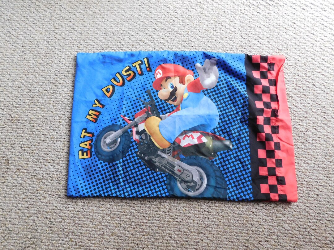Nintendo Mario Kart Mario Luigi Pillowcase Wii - Etsy