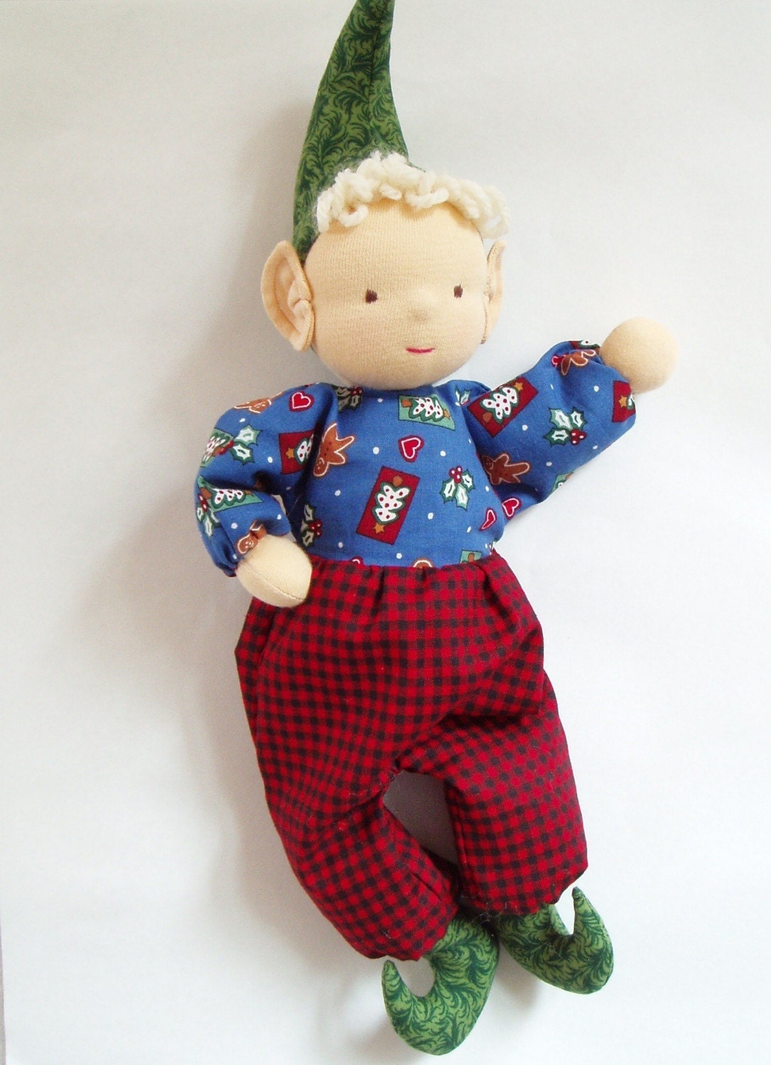BONUS - Waldorf-inspired Cuddly Elf Doll PDF Pattern PLUS Christmas Elf ...