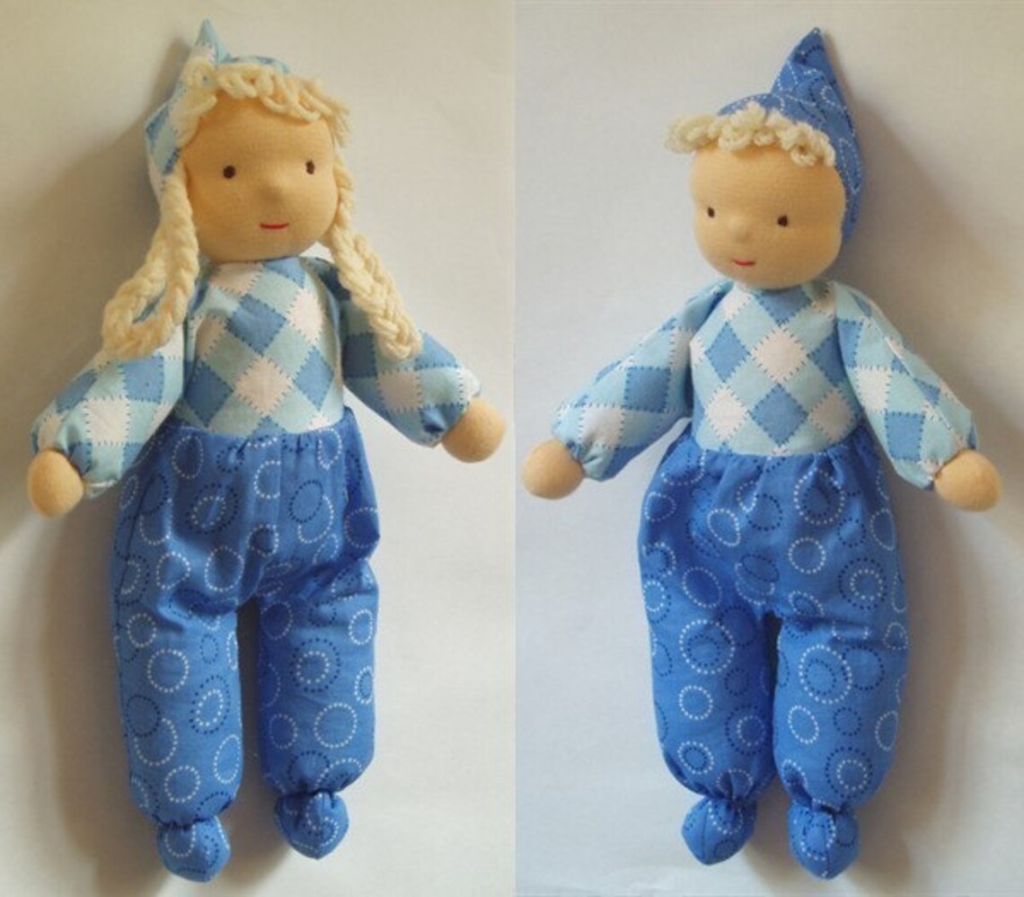 BONUS - Waldorf-inspired Cuddly Elf Doll PDF Pattern PLUS Christmas Elf ...