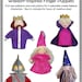 Royal Court Finger Puppets PDF Sewing Pattern - Etsy