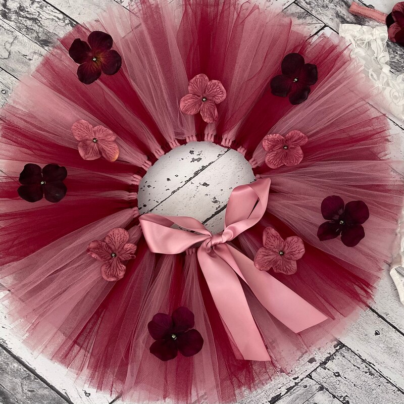 Maroon Tutu - Etsy