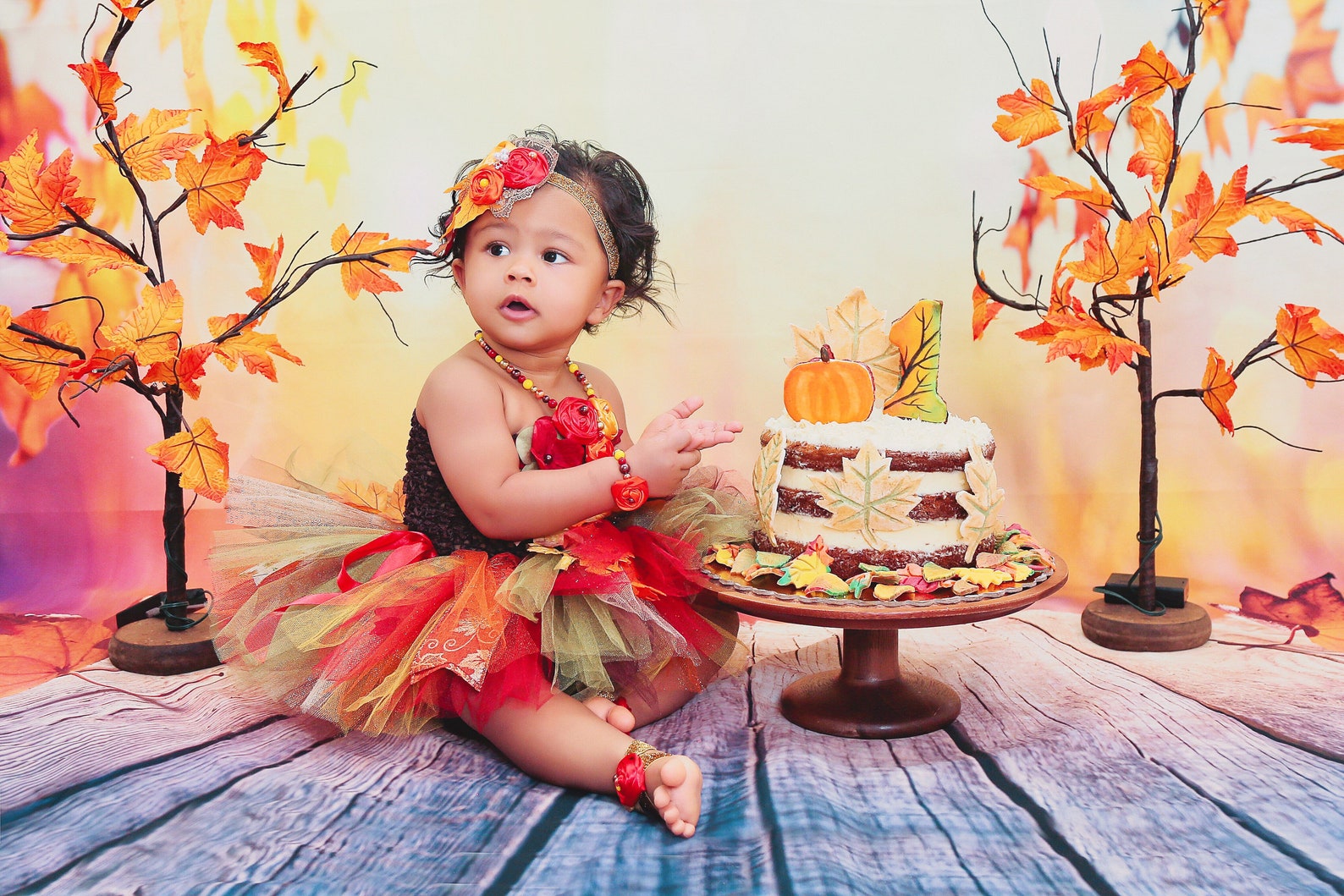 Fall Tutu Leaf Costume Ribbon Glitter Tulle Skirt Crochet - Etsy