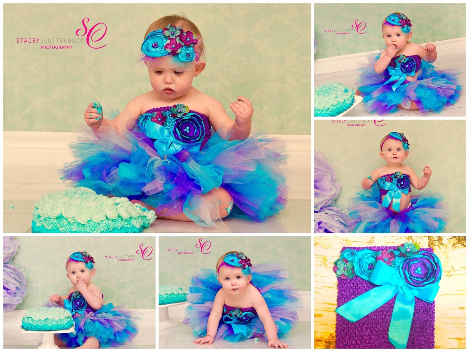 Under the Sea Mermaid Full Tutu Over the Top First Birthday - Etsy