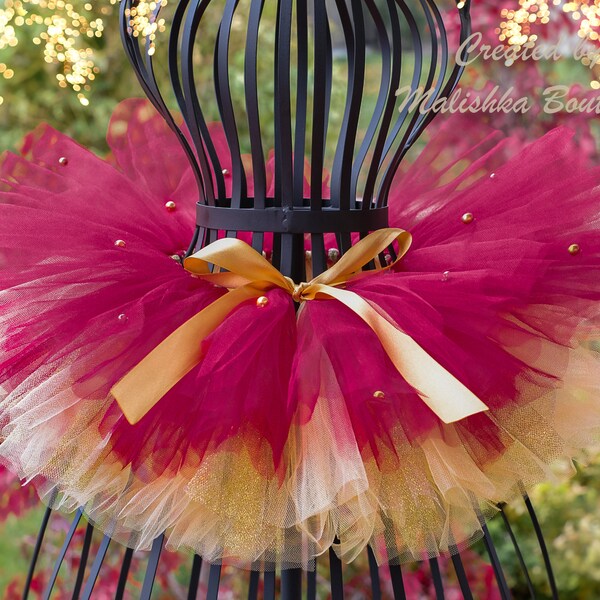Maroon Tutu - Etsy