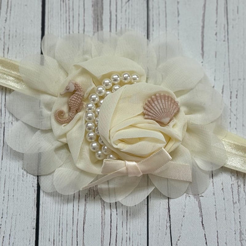 Seashell Headband - Etsy