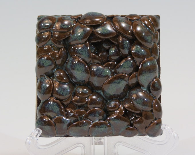 Hand Built Ceramic Tile, Ceramic Wall Hanging, Ceramic Wall Art ...