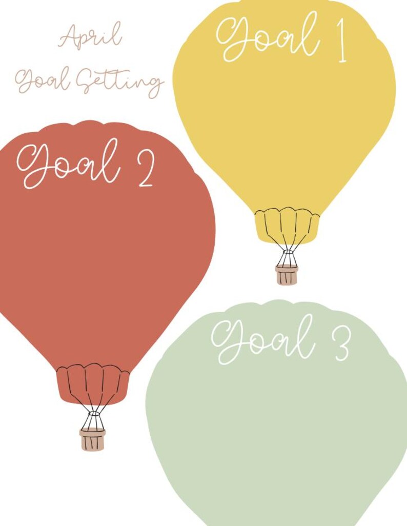 April 2025 Printable Daily Calendar - Etsy