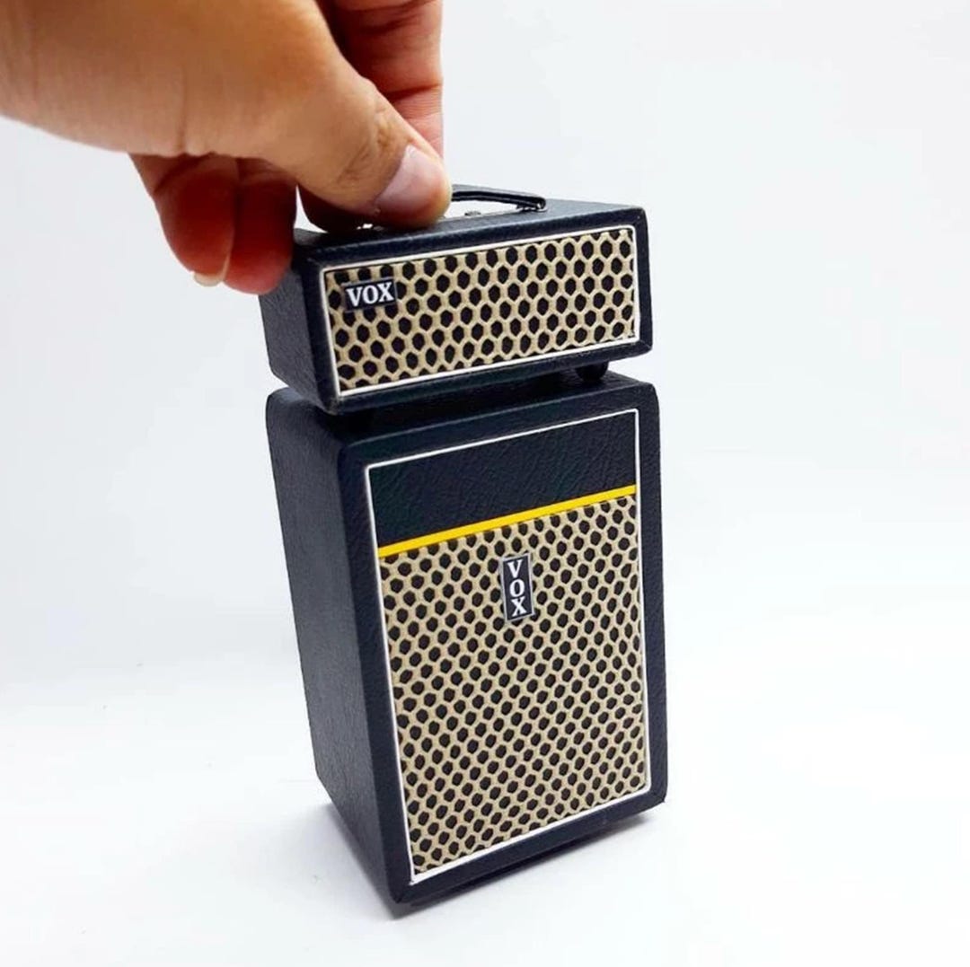 Miniature Guitar Amplifier With Head – Handmade Collectible Amp for ...
