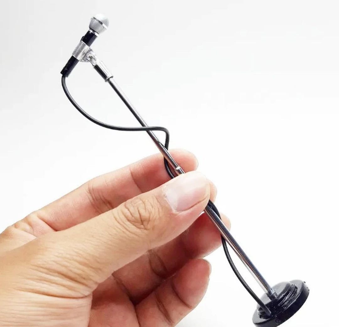 Miniature Mic / Microphone Complementary Miniature Music - Etsy