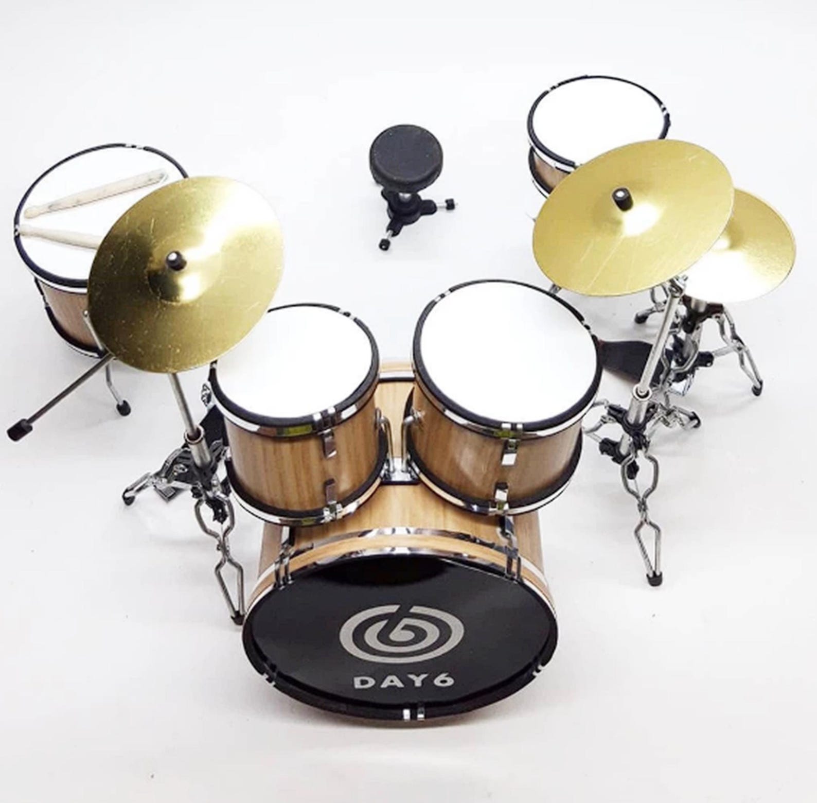 Miniature K-pop Style Band D6 Instruments – Drum & Guitar Set #4 - Etsy