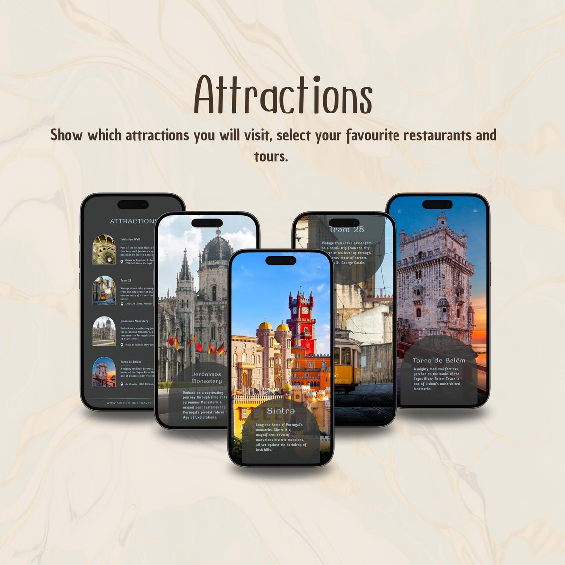 Editable Digital Mobile Travel Itinerary | Girls Trip | Digital ...