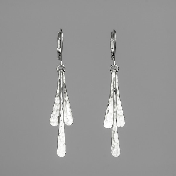 Silver Fringe Dangle - Etsy