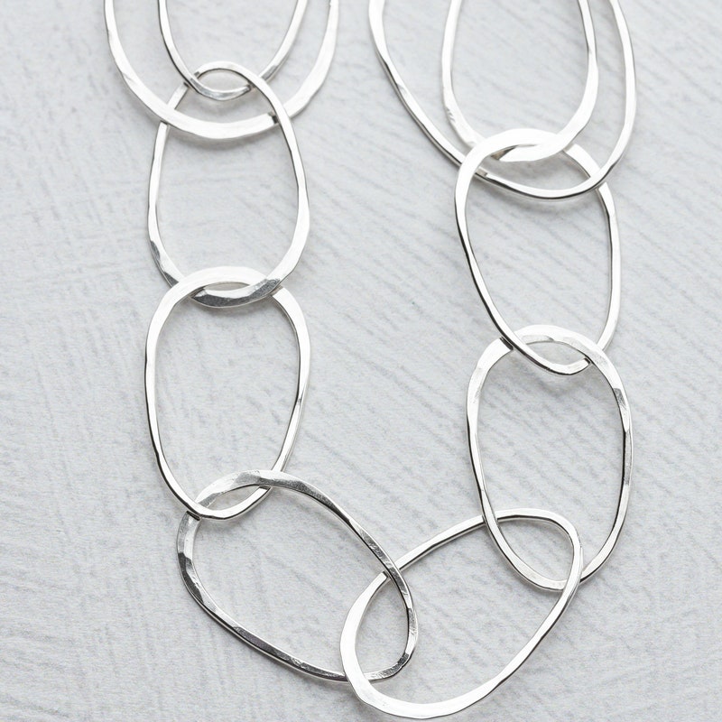 Long Chain Necklace - Etsy