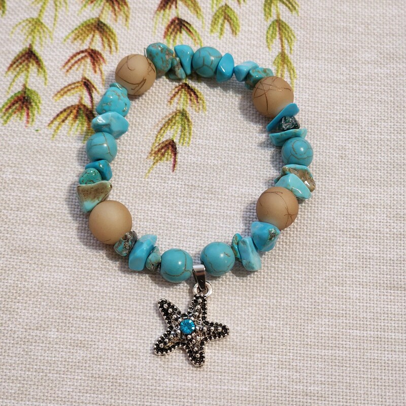 Starfish Stretch Bracelet - Etsy