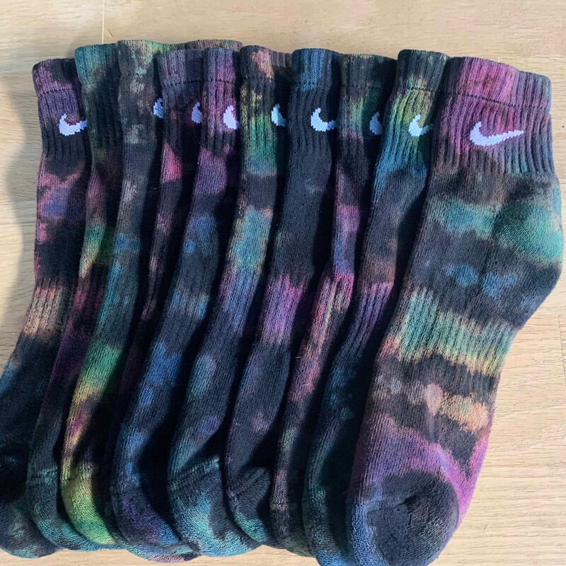 Tie Dye Socks - Etsy