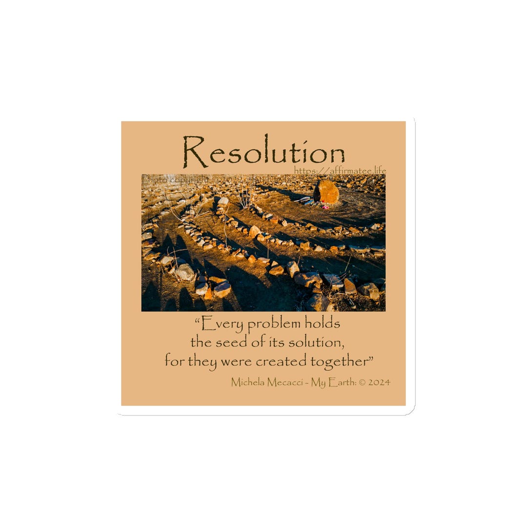 Resolution Labyrinth: Magnet - Etsy