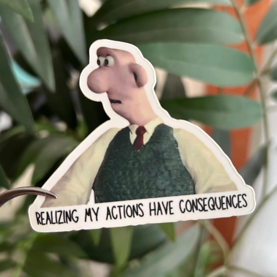Funny Meme Sticker Waterproof Matte Sticker Decal - Etsy