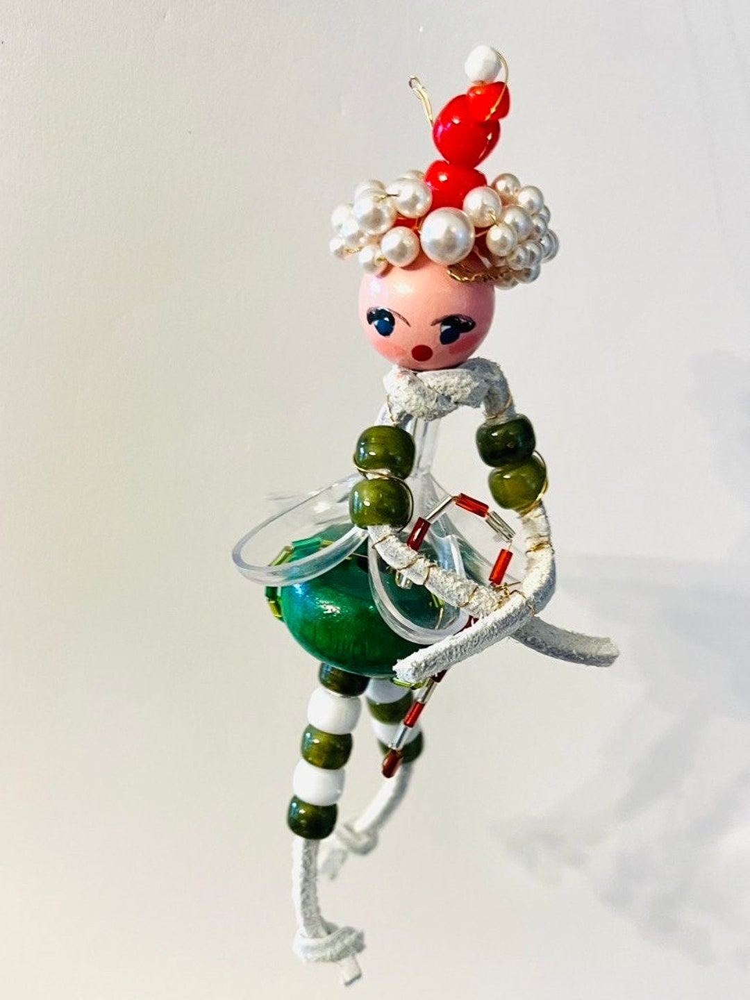 Elf Ornament With Candy Cane - Etsy