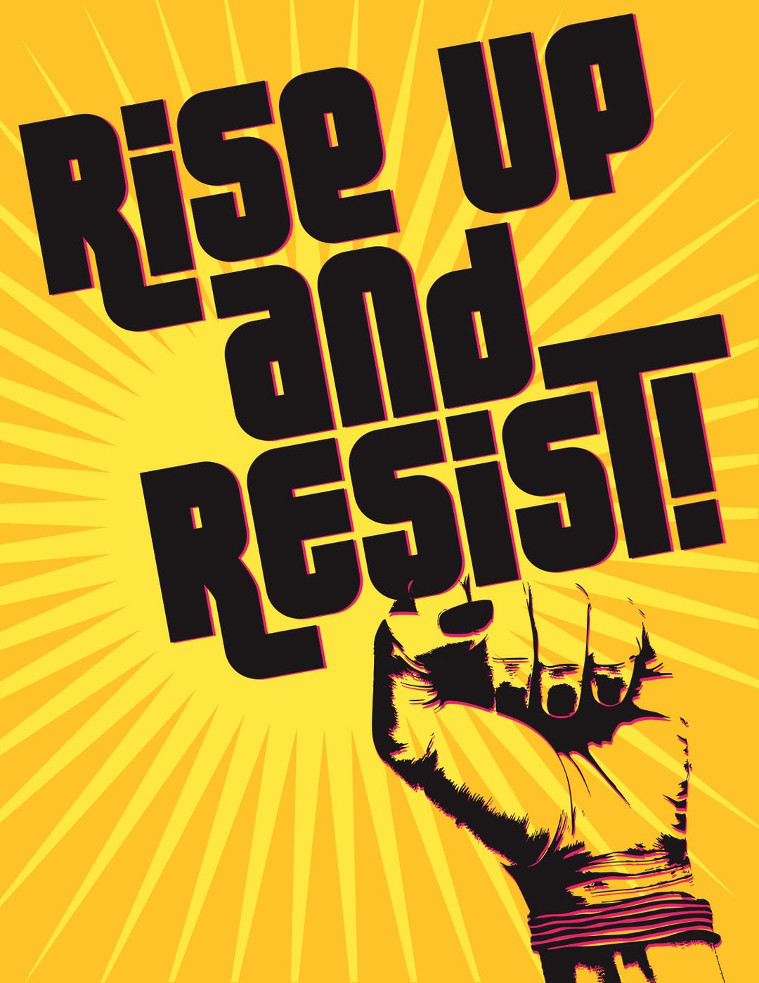 Protest Poster Digital Download 17" X 22" - Etsy