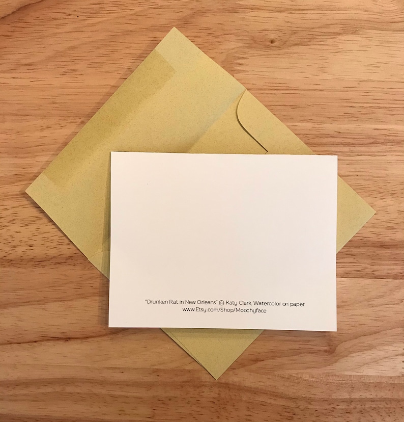 One Greetings From New Orleans Notecard and Envelope Featuring Artwork ...