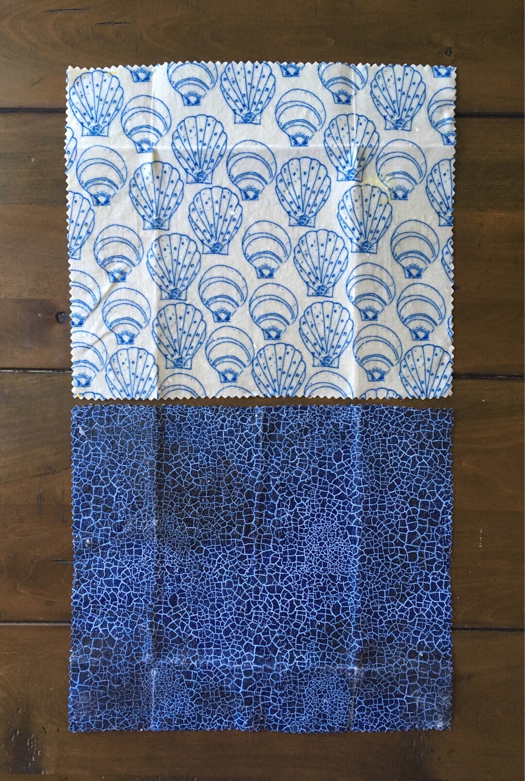 Ensemble de 2 wraps alimentaires en lawax dabeille de la taille dune ...