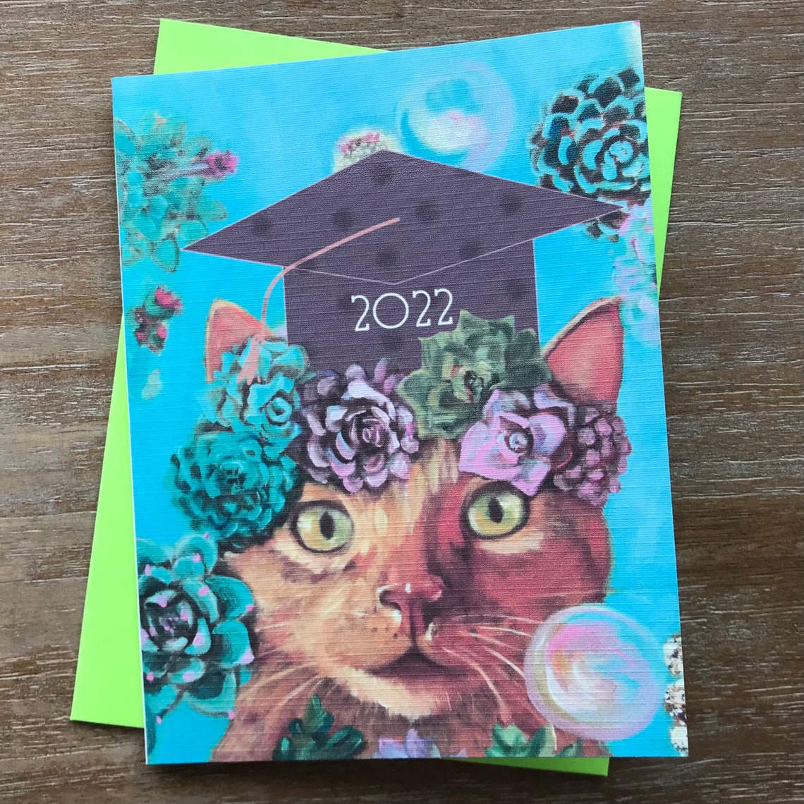 Congratulations on Graduation Class of 2022 Card and Envelope - Etsy