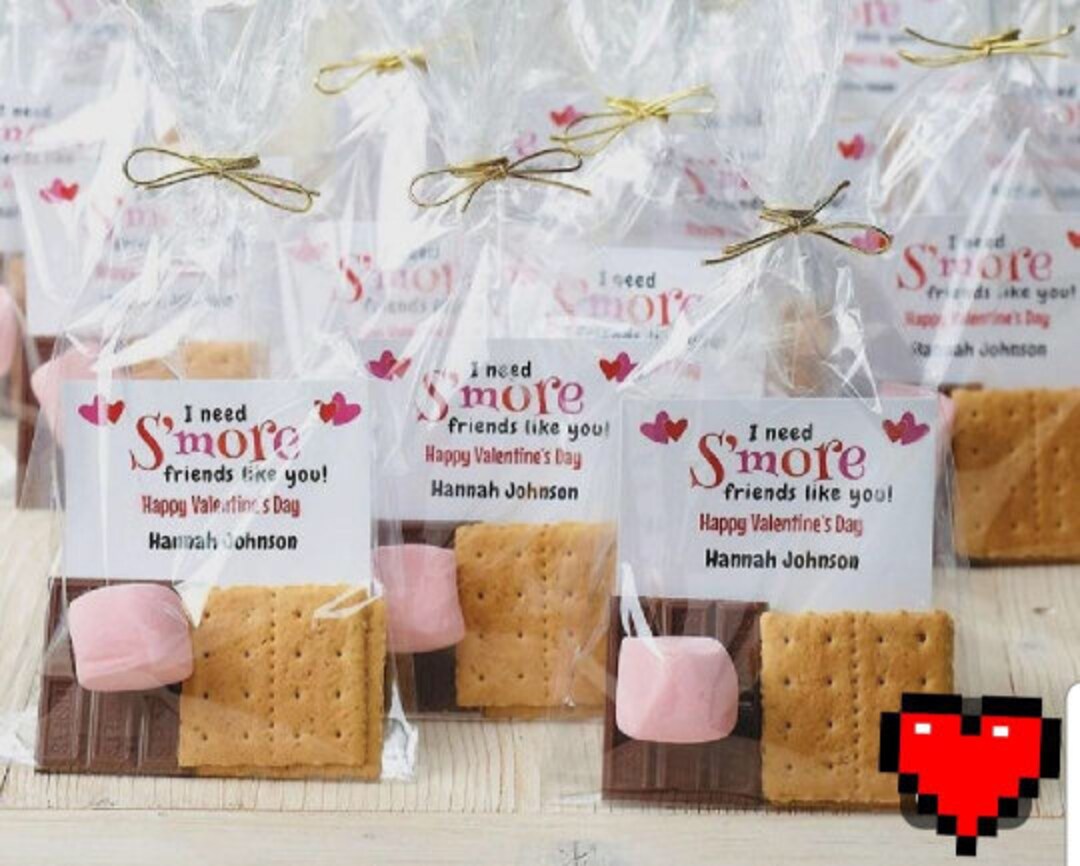 Valentine S’mores Set of 20 - Etsy