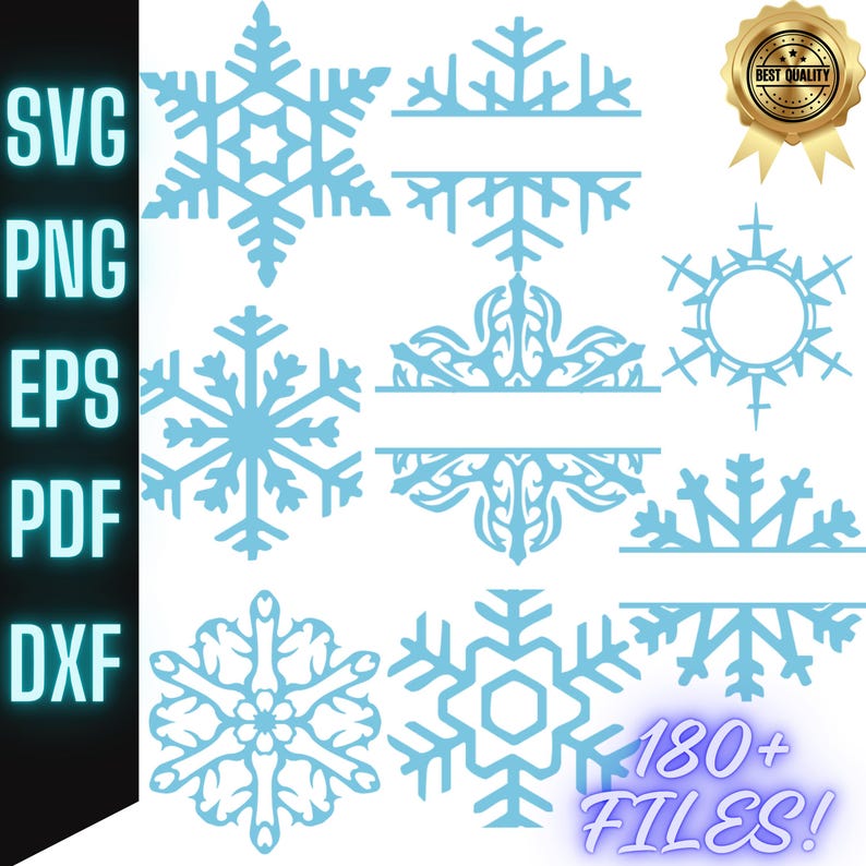 Snowflake Svg, Snowflake Svg Bundle, Snowflake Clipart,flake Svg ...