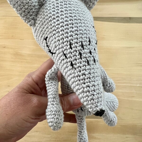 Stuffed Wolf - Etsy