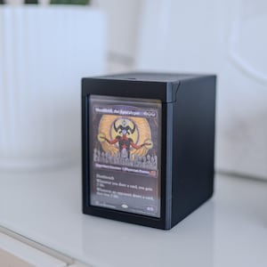 MTG Commander Deck Box & Press Kit: Double-sleeved Card Storage - Etsy