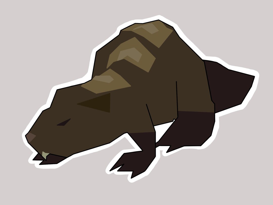 Old School Runescape Beaver Pet Sticker - Etsy