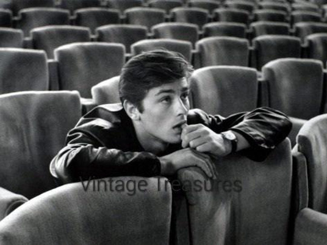 Alain Delon 1960s Iconic French Actor and Heart-throb... - Etsy