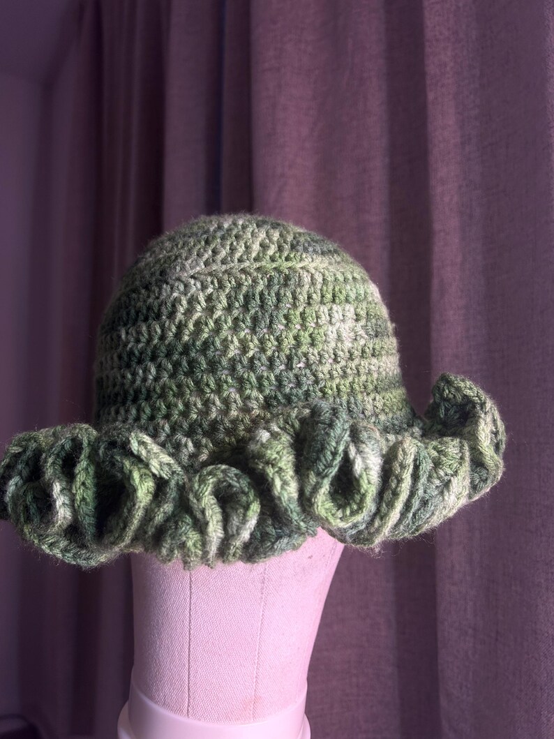 Ruffle Hat (custom) - Etsy