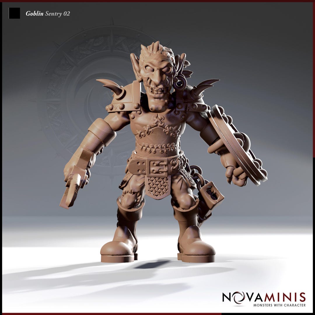 Goblin Sentry for D&D 5e and Pathfinder Crafted by Novaminis for ...
