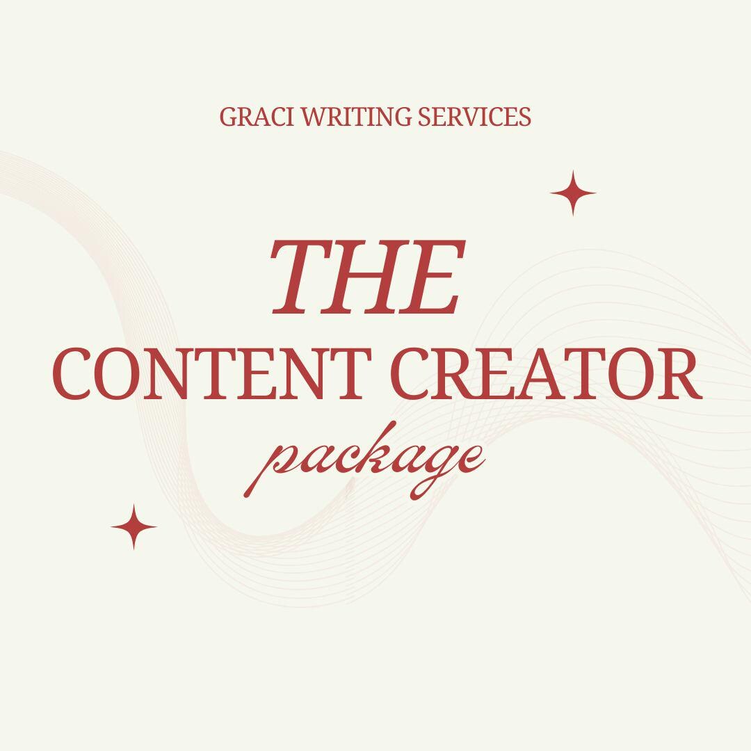 The Content Creator Package - Etsy