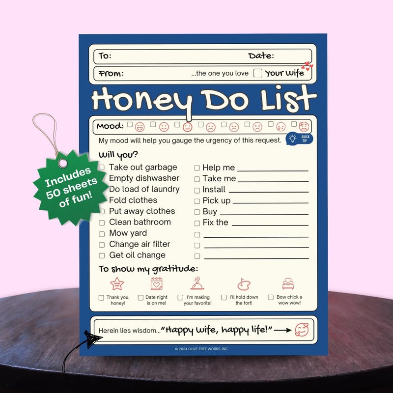 Funny to Do List - Etsy