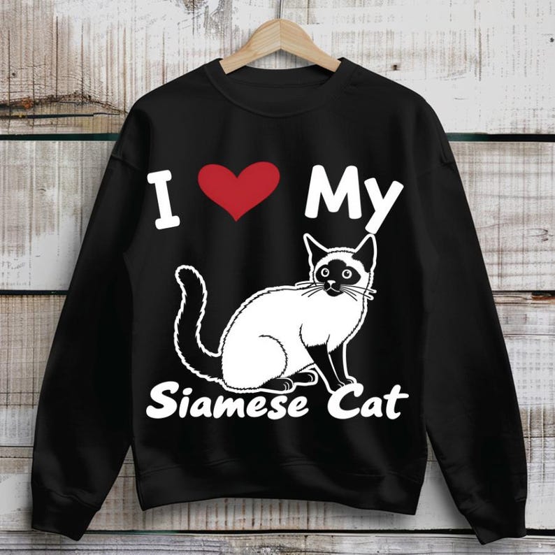 Siamese Cat Cut PNG & SVG - Design for Lover Cat. Instant Download for ...