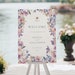 Pastel Floral Wedding Welcome Sign, Monogram Canva Template, Editable ...