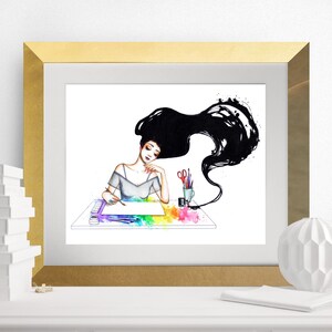 SALE 10x8 Fine Art Print "phia," the Artist by Leilani Joy - Etsy