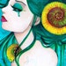 Tempest Mermaid Girl 8x10 Fine Art Print - Etsy