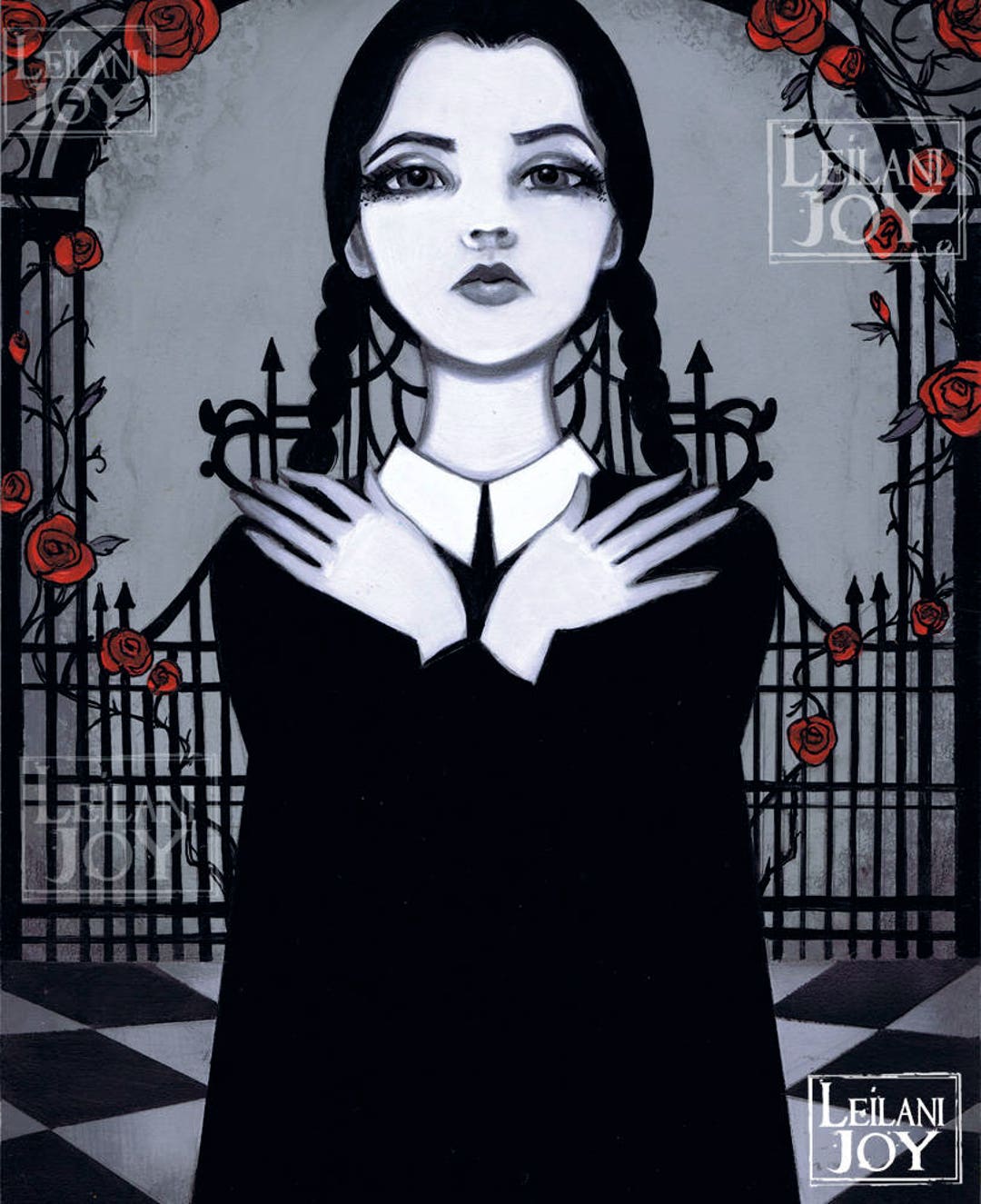 Wednesday Addams 11x14 Fine Art Print - Etsy