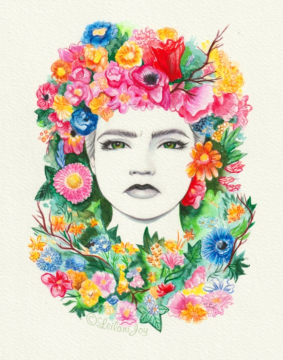 The May Queen: Midsommar 11x14 Fine Art Print by Leilani Joy | Etsy