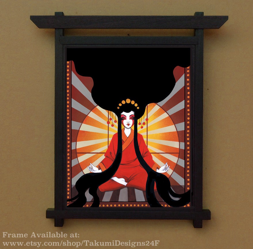 Meiso Meditation 11x14 Fine Art Print by Leilani Joy - Etsy