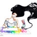 SALE 10x8 Fine Art Print "phia," the Artist by Leilani Joy - Etsy
