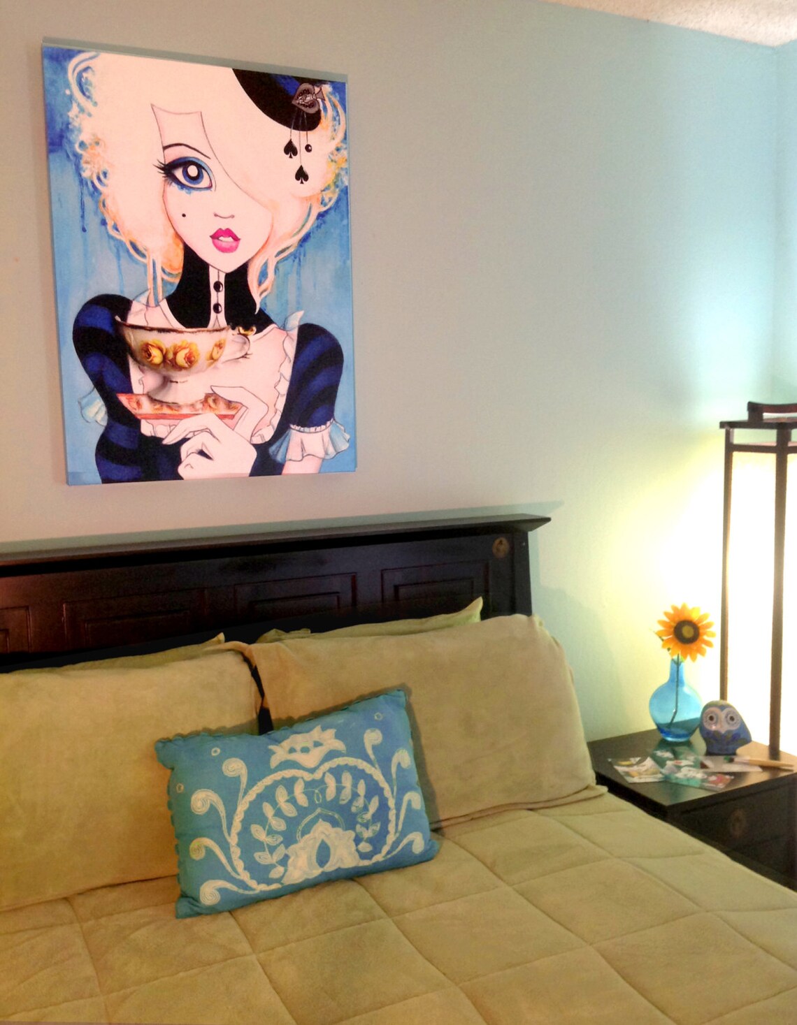 Limited Edition Alice In Wonderland Canvas Reproduction 7 Of Etsy