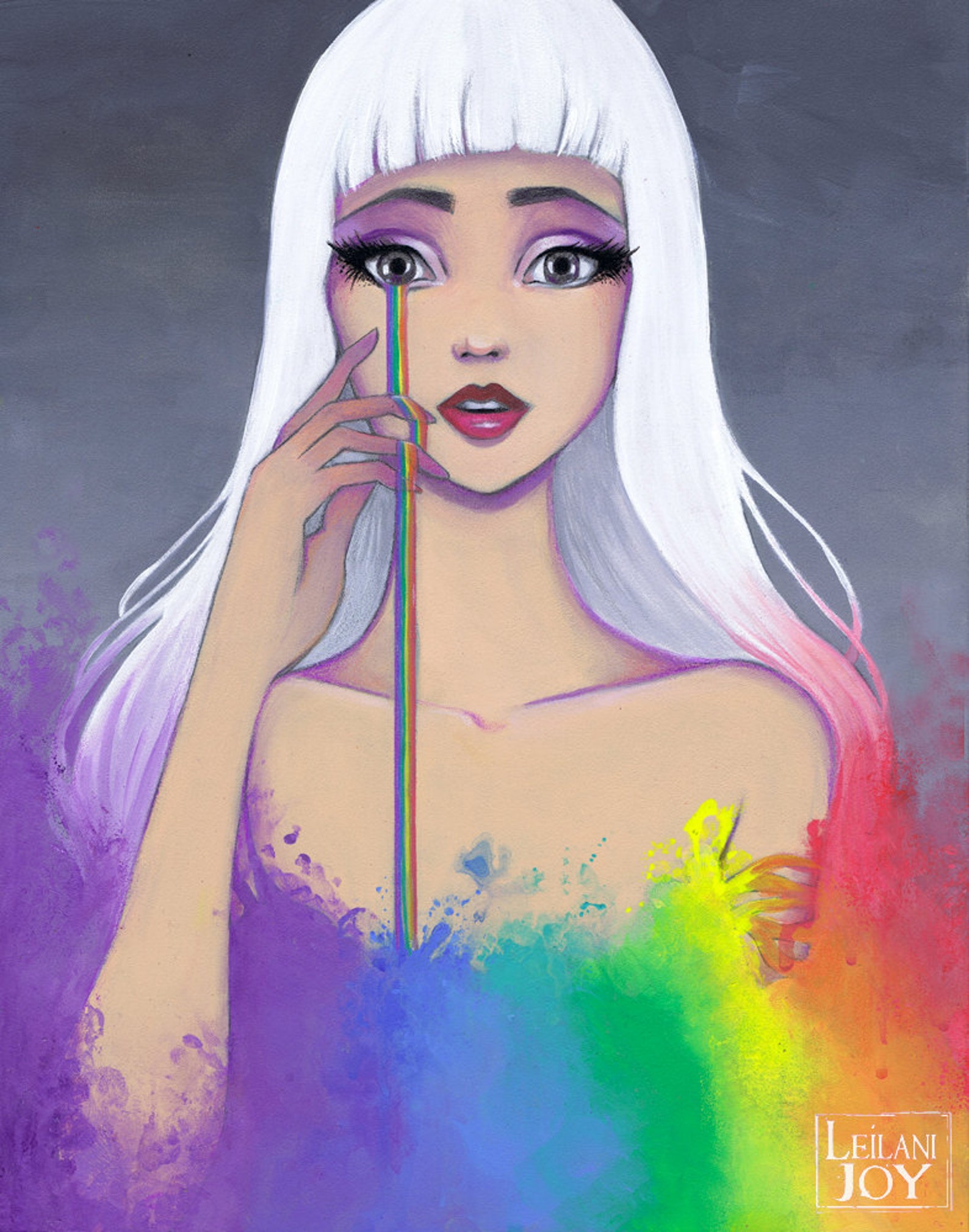 LIMITED EDITION: "joy" Canvas Reproduction 1 of 10 - Etsy