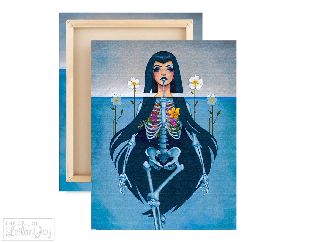 LIMITED EDITION: "la Mort" Canvas Reproduction 6 of 50 - Etsy